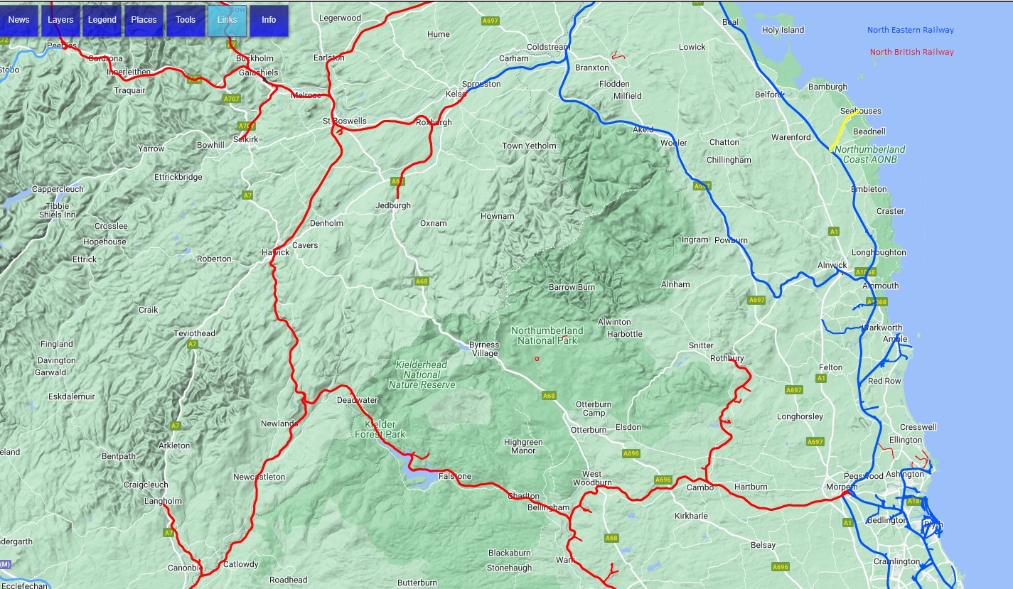 The Rothbury Branch Line: A Short History | Rothbury and Coquetdale ...